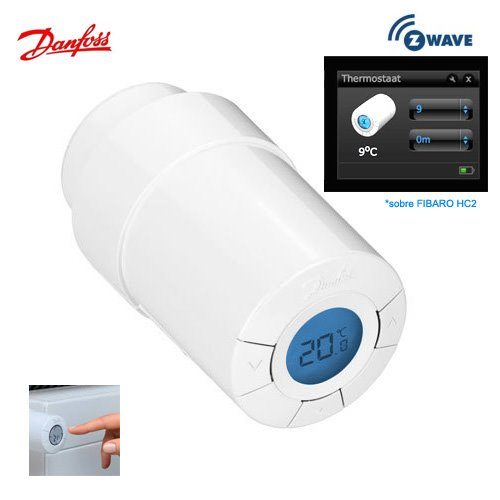 Danfoss válvula termostática electrónica Living Connect Z-Wave LC-13